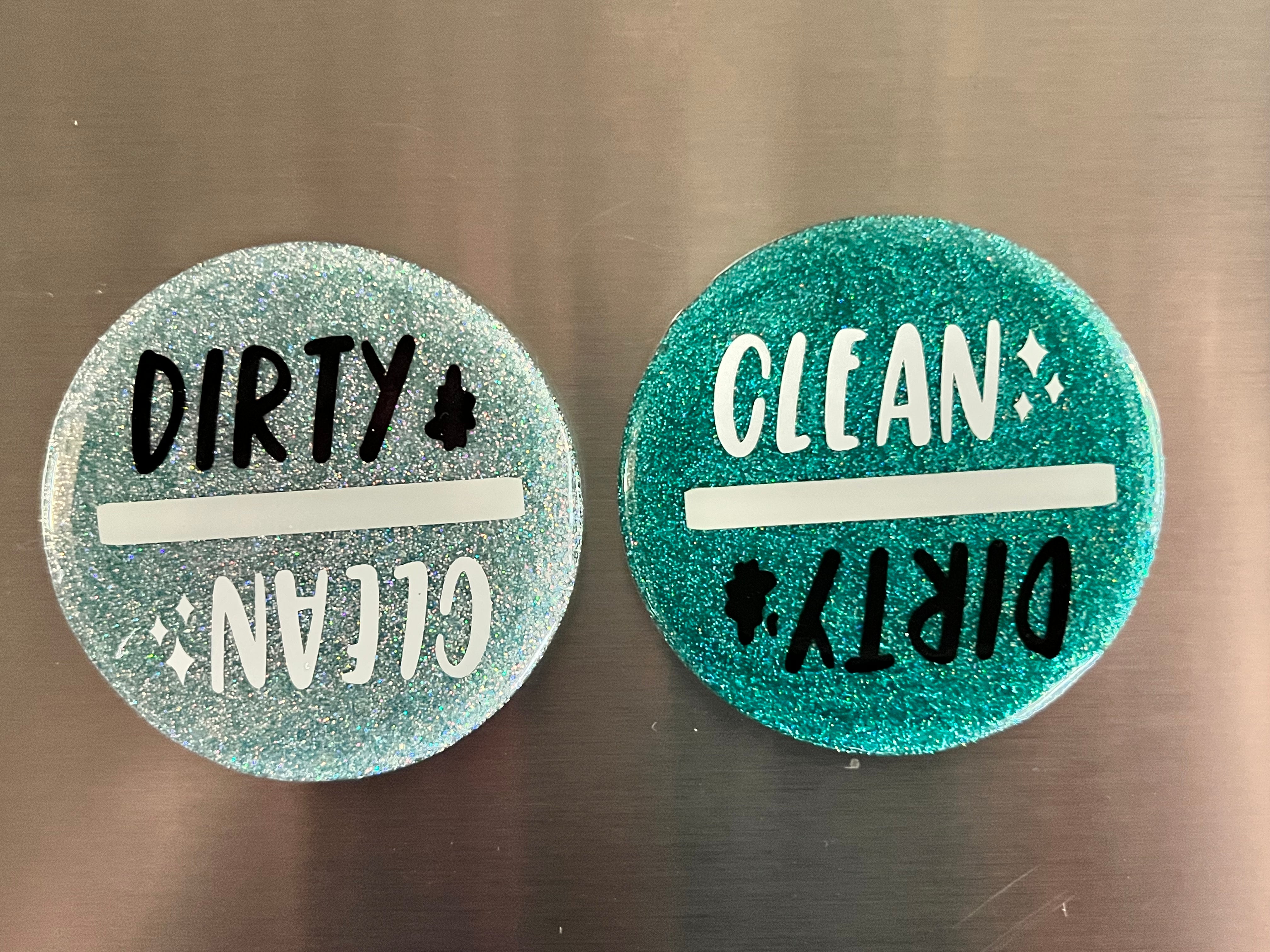 CLEAN DIRTY DISHWASHER MAGNET MidnightSerenity CLEAN DIRTY DISHWASHER MAGNET MidnightSerenity